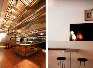 Le bar restaurant Furco à Montréal - Un décor industriel qui joue sur ...