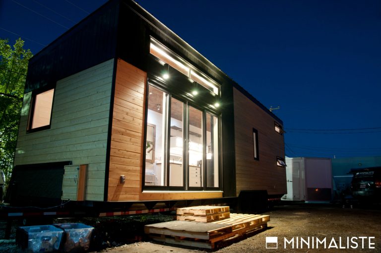 Le Chêne : Une jolie mini-maison sur roues par l'entreprise québécoise ...