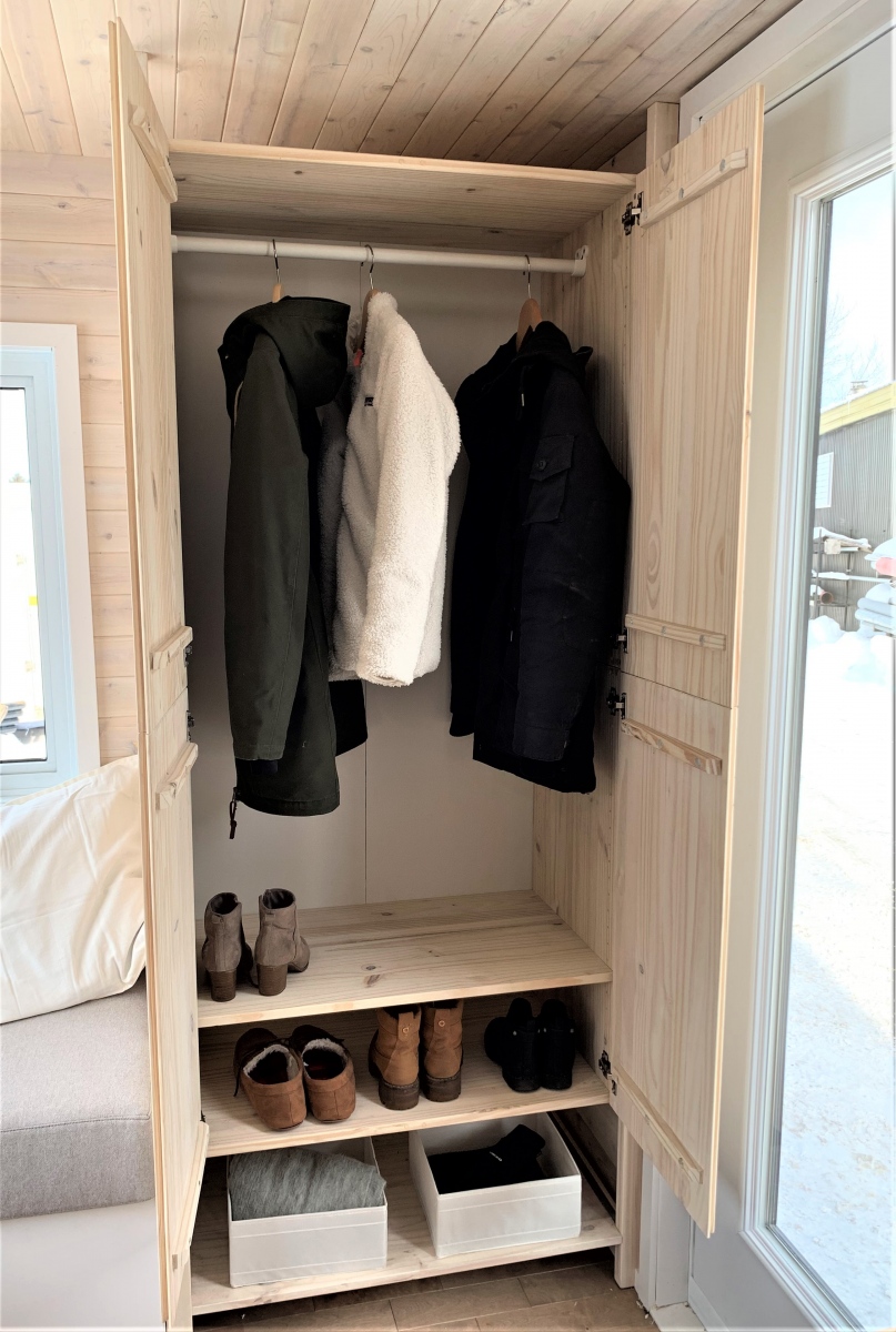 Impressionnante mini-maison sur roues créée par CABANE, une jeune ...