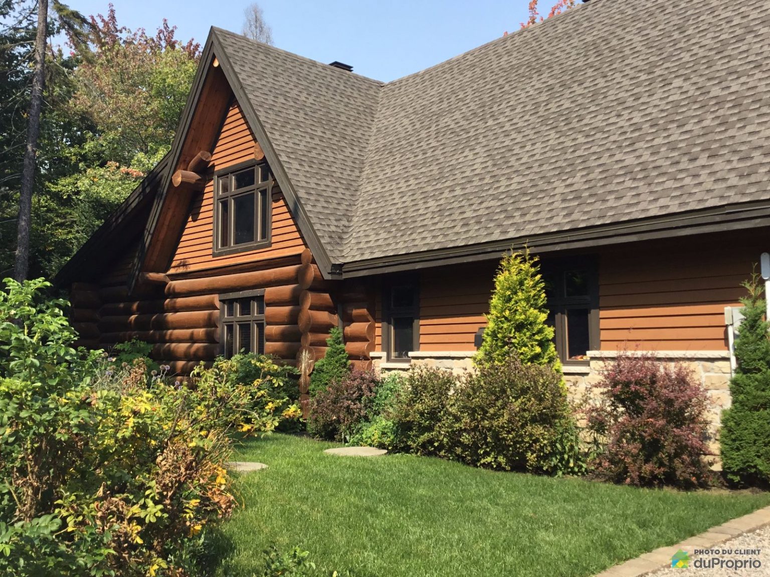 Superbe maison en bois rond à 30 minutes de la ville de Québec - Joli ...