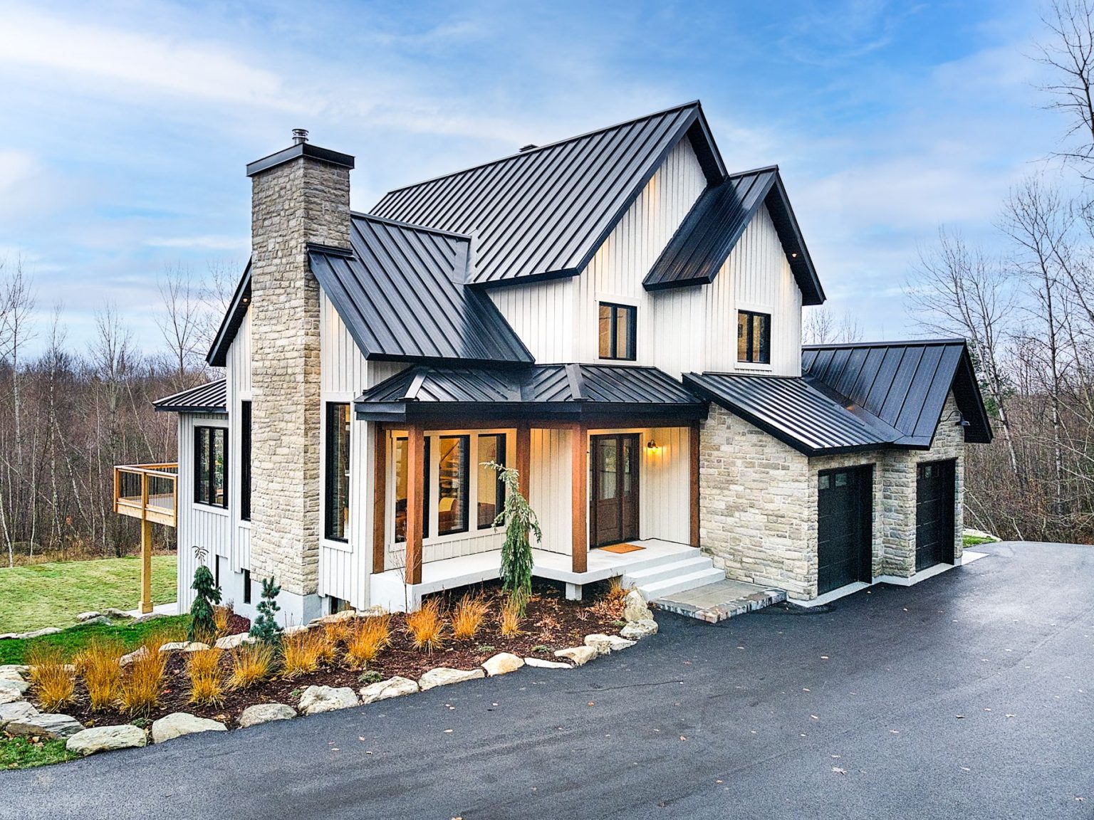 Splendide résidence de luxe de type "Modern Farmhouse" construite en ...