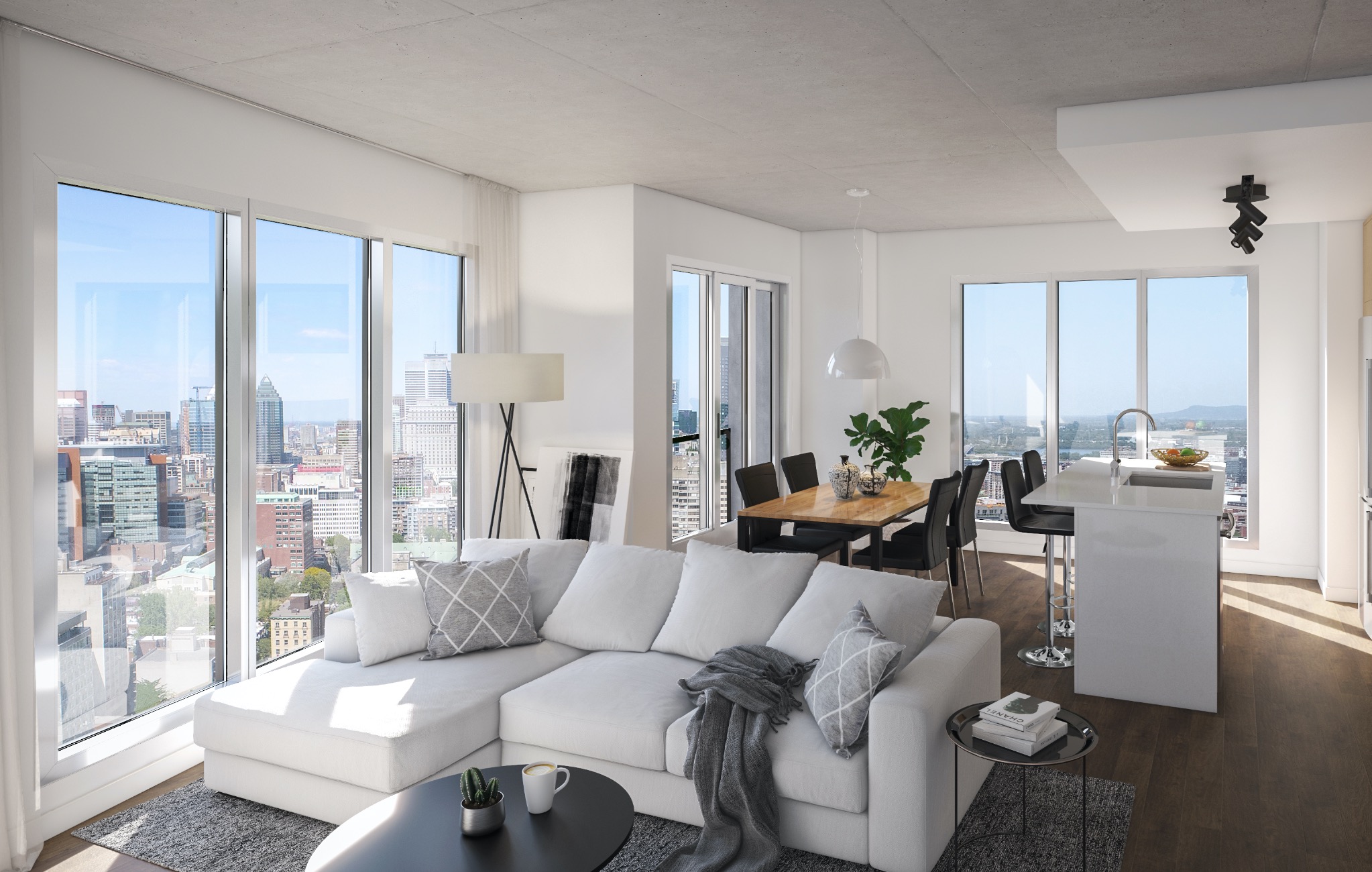 Un superbe projet d’appartements luxueux à découvrir au centre-ville de ...
