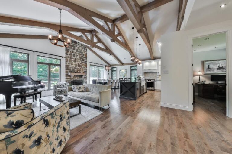 Ravissante maison à Sainte-Adèle dans les Laurentides - Joli Joli Design