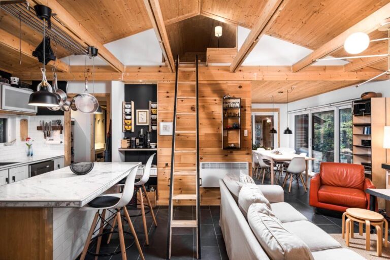 Chalet de style scandinave à Saint-Alphonse-Rodriguez dans Lanaudière ...