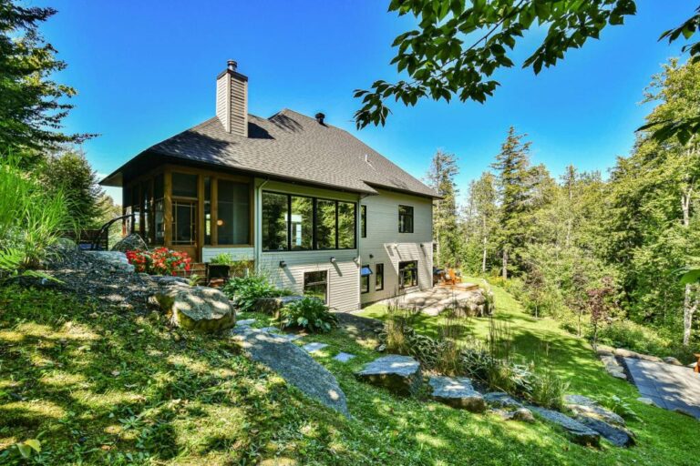 Superbe maison à Morin-Heights dans les Laurentides - Joli Joli Design